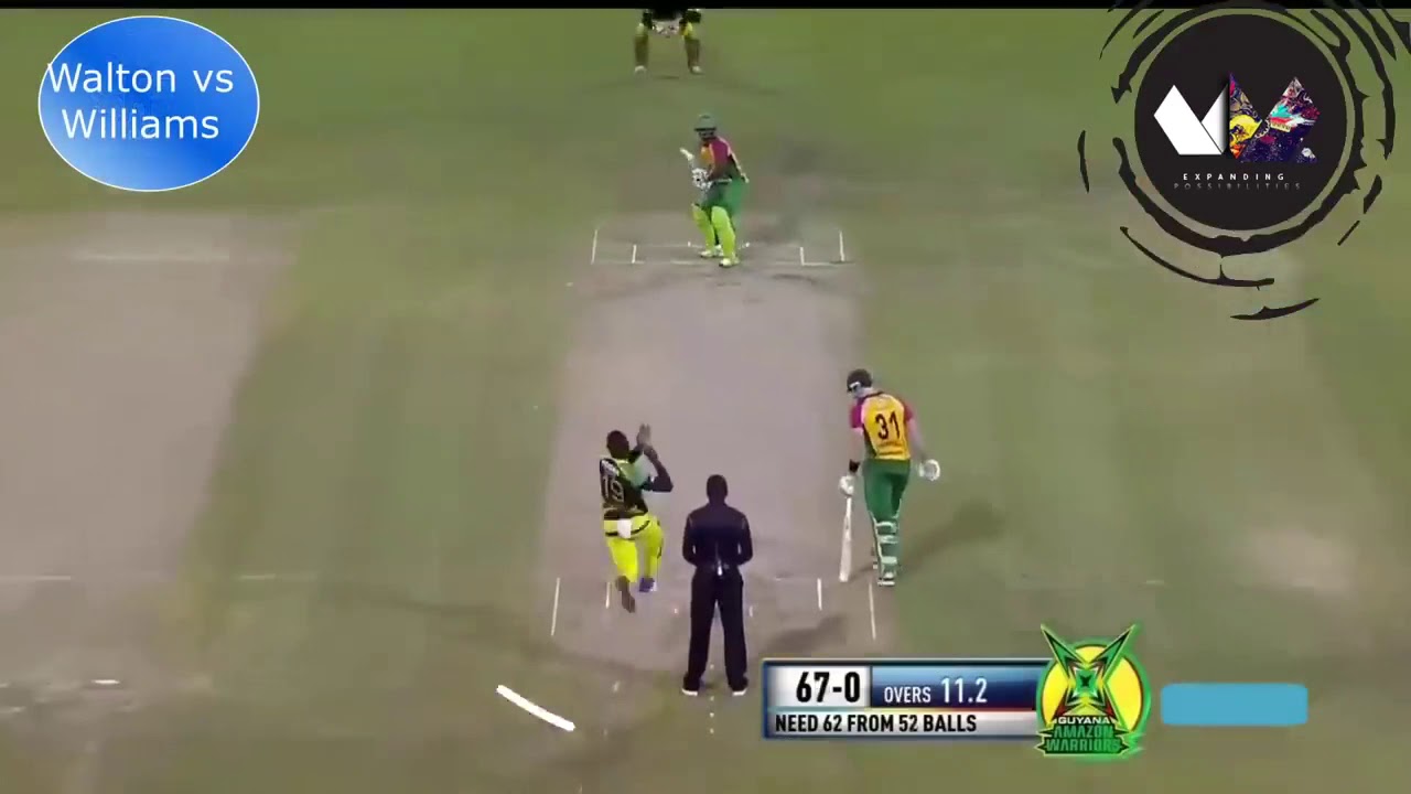 Best CPL Revenge //CPL 2019 //Kesrick williams Vs Chadrick walton - YouTube