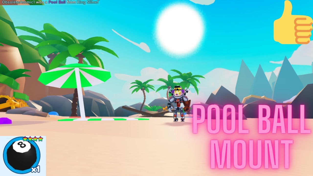 I Rolled a pool ball from KING SLIME! |Roblox Pet Catchers! - YouTube