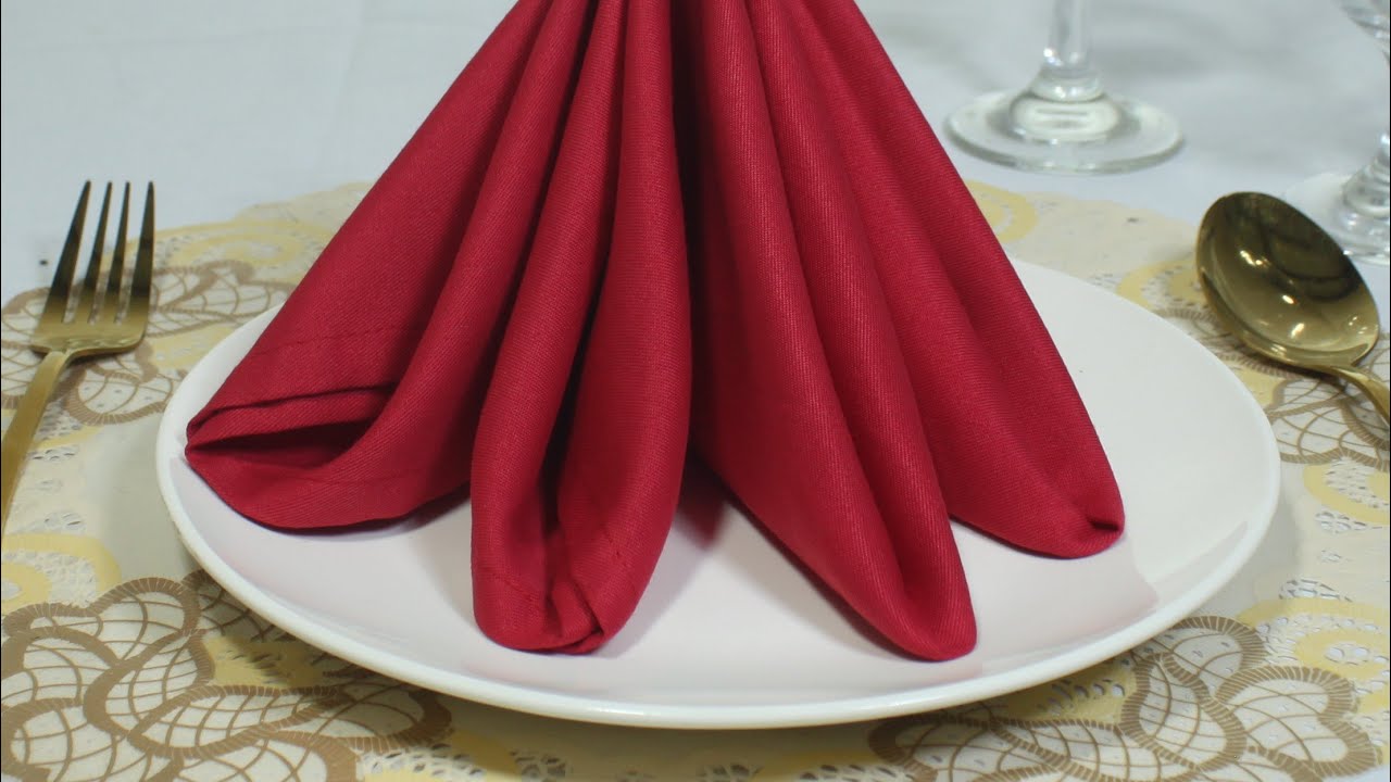10 BEST FOLD TABLE NAPKIN FOLDING - YouTube