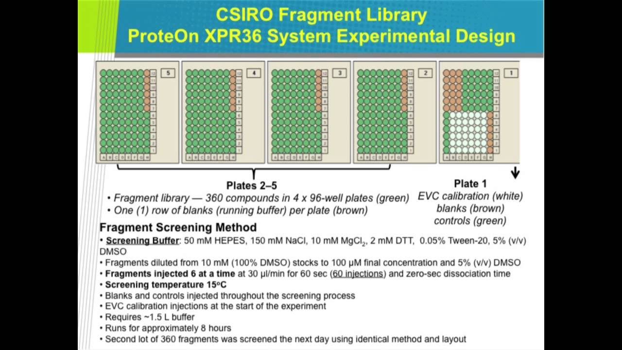 Drug Lead Discovery: Fragment Screening and Characterization Using ...