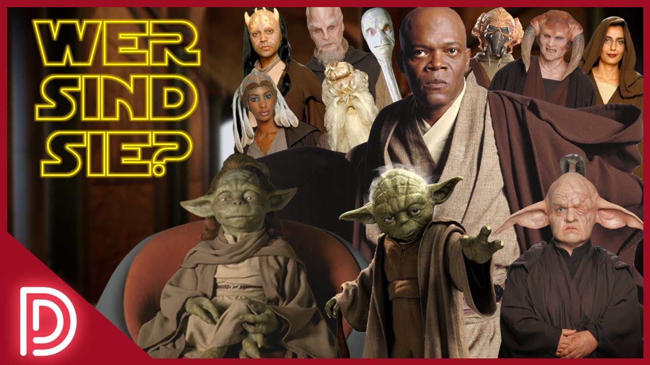 Wer sind die JEDI, die wir in DIE DUNKLE BEDROHUNG im JEDI RAT sehen ...