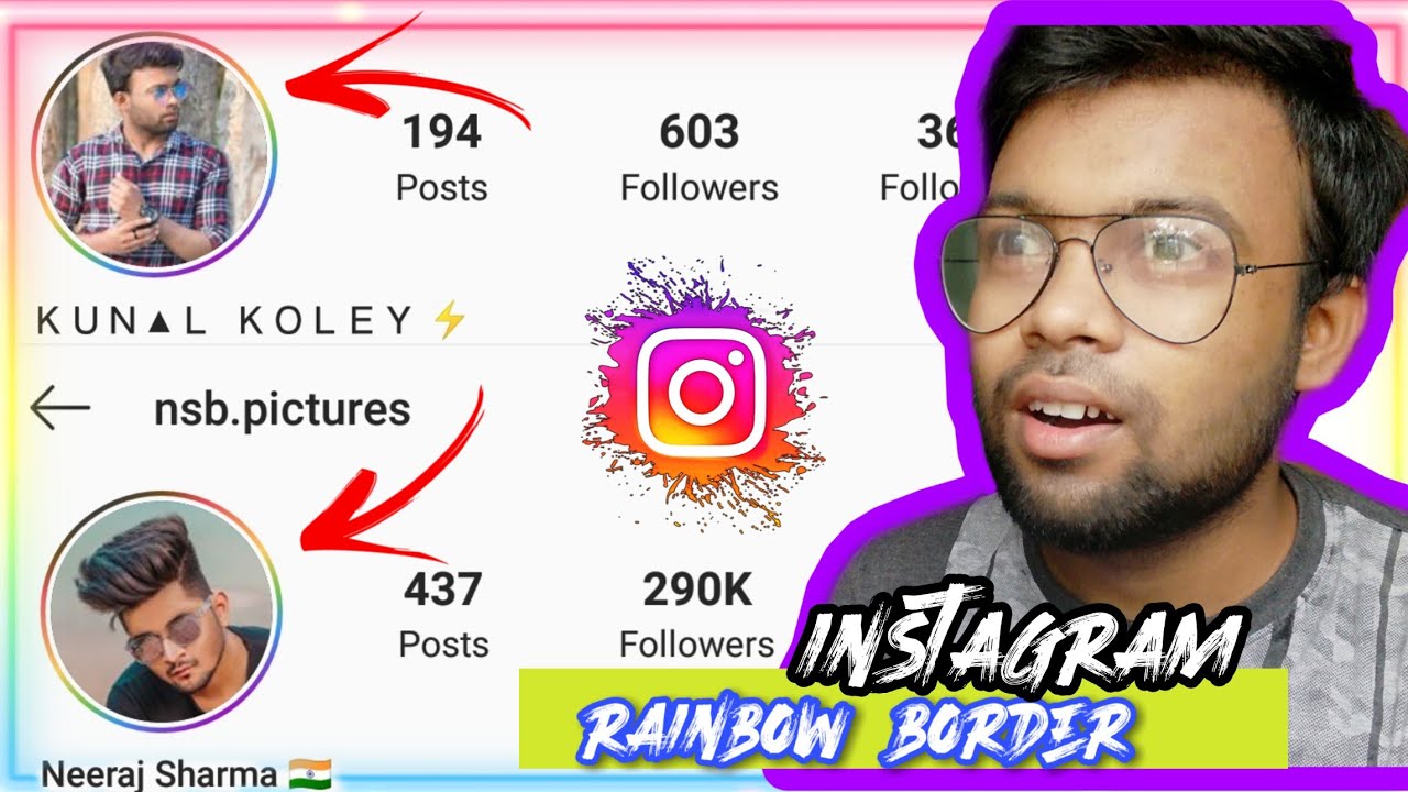 How To Get Rainbow Ring On Instagram Story I Instagram Story Trick ...