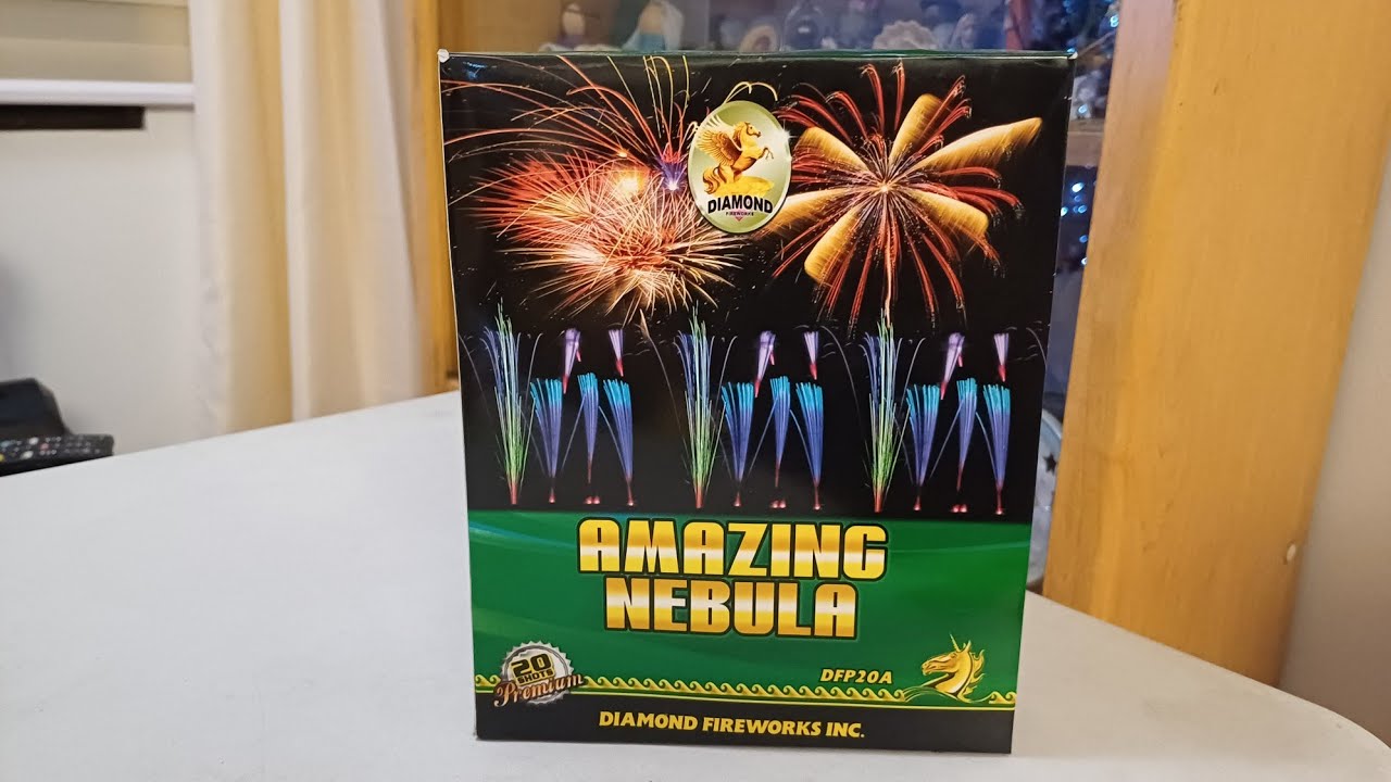20 Shots Premium Amazing Nebula by Diamond Fireworks | New Year's Eve ...