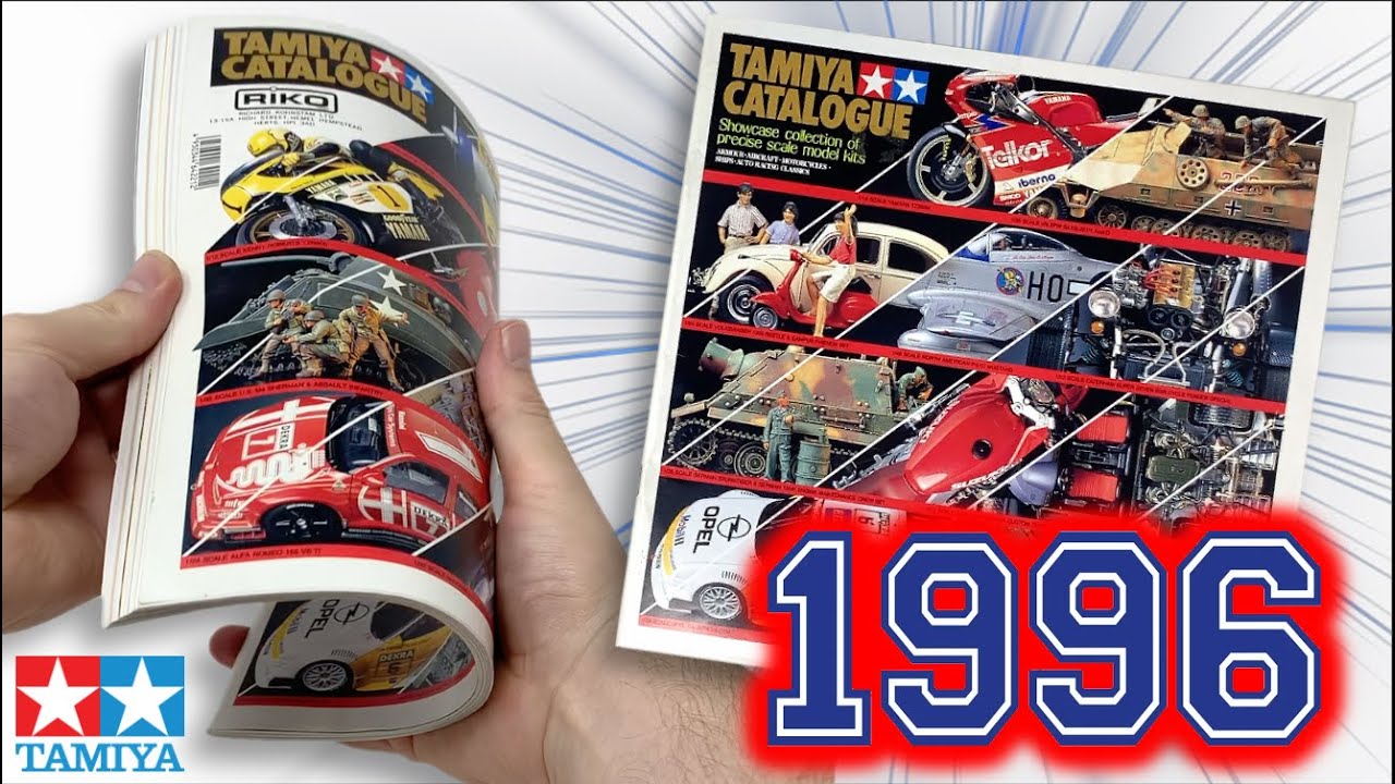 Going Back In Time. Looking At A 1996 Tamiya RC & Model Catalogue Page ...