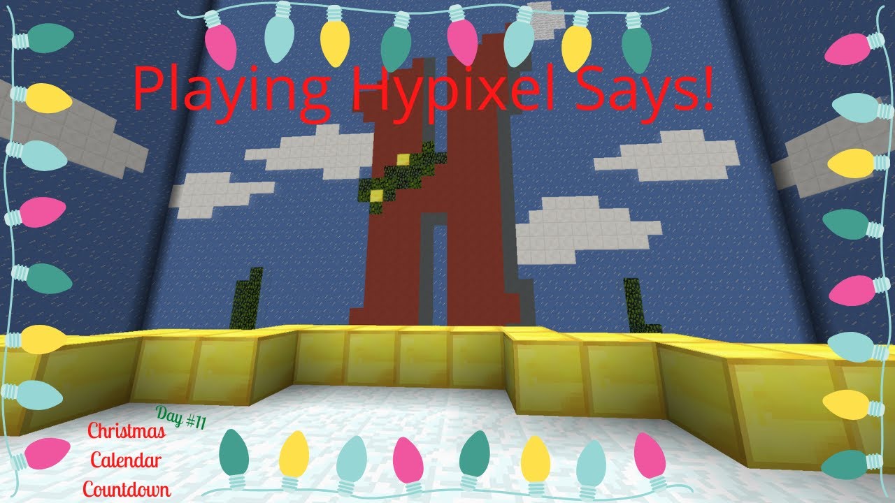Doing What Santa Says In Minecraft! (Christmas Calendar Countdown Day ...