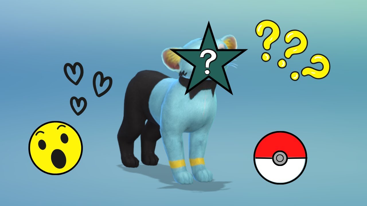 Stunky & Shinx | Sims 4 Cats and Dogs Create a Pet | Pokemon Challenge ...