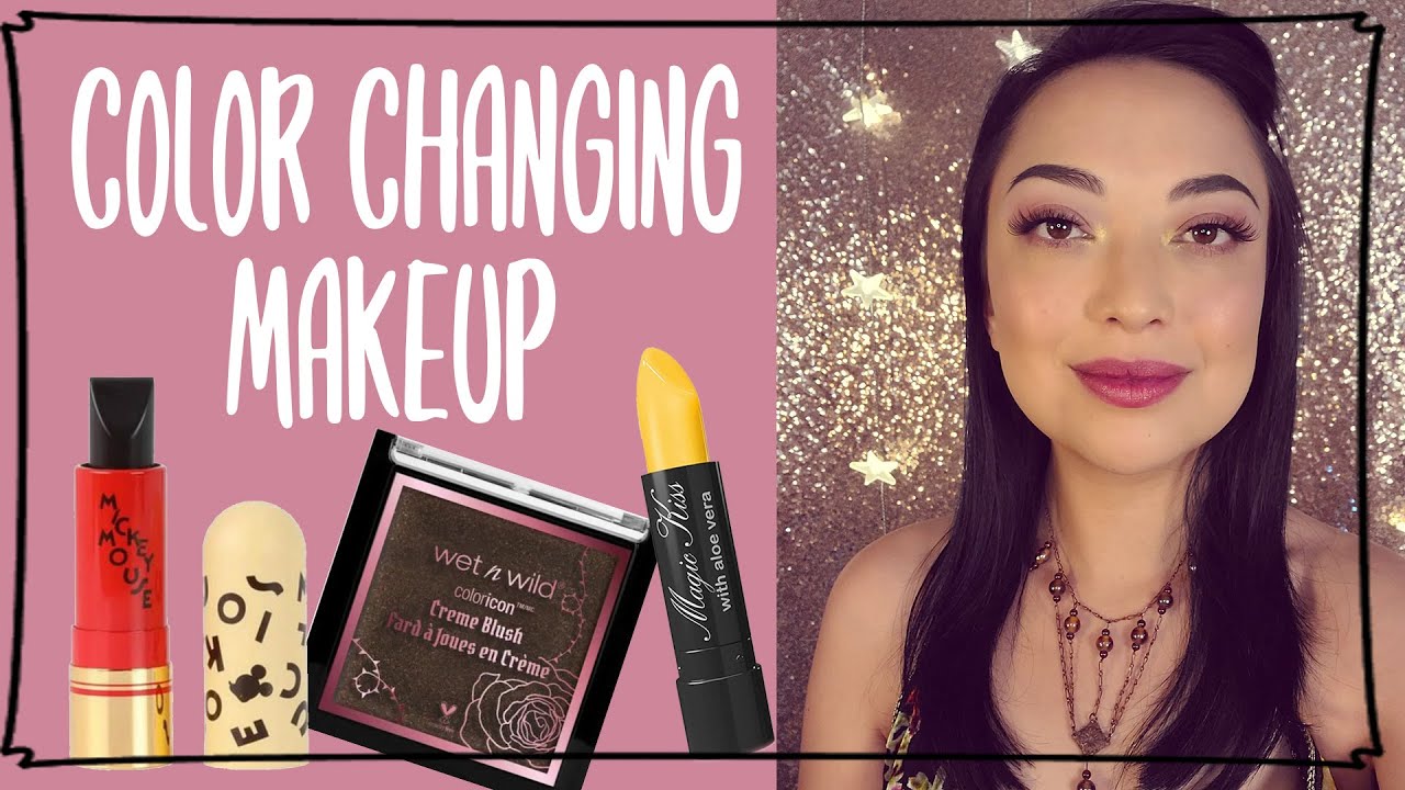 Color Changing Makeup! - YouTube
