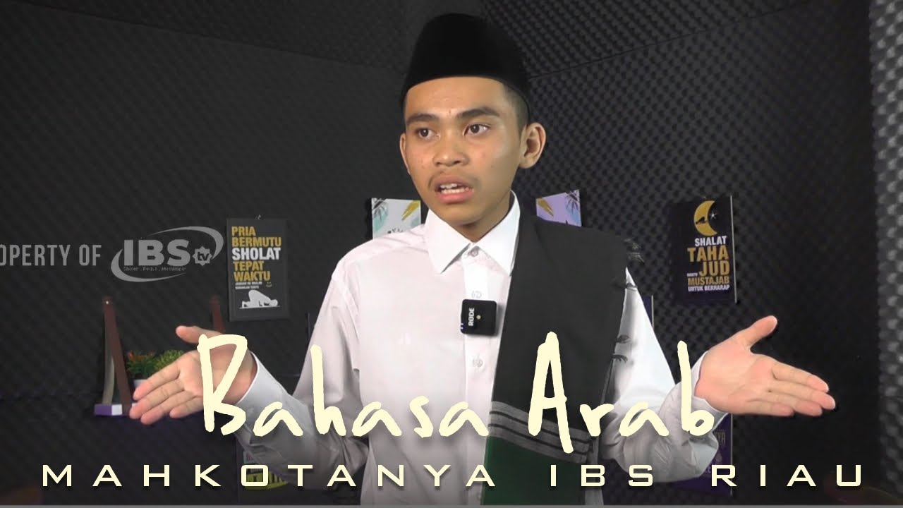SANTRI IBS MC BERBAHASA ARAB ?? HARUS DONG 👑 || FARHAN KAMIL - YouTube