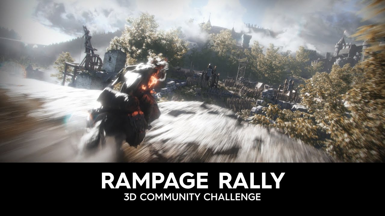Rampage Rally | Rampage Rush | 3D Community Challenge - YouTube