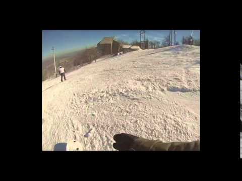 Mustache Bandits at Beech Mountain snowboarding - YouTube