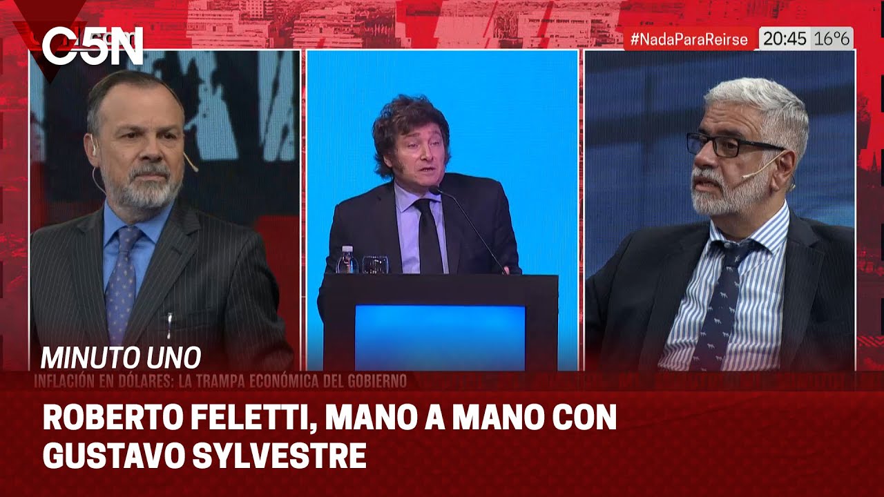 ENTREVISTA a ROBERTO FELETTI en MINUTO UNO - YouTube