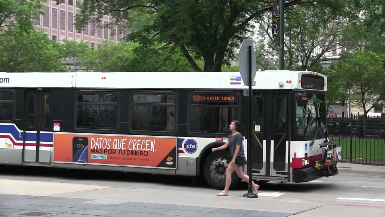 CTA Bus - New Flyer D40LF Route 10 #1622 - YouTube