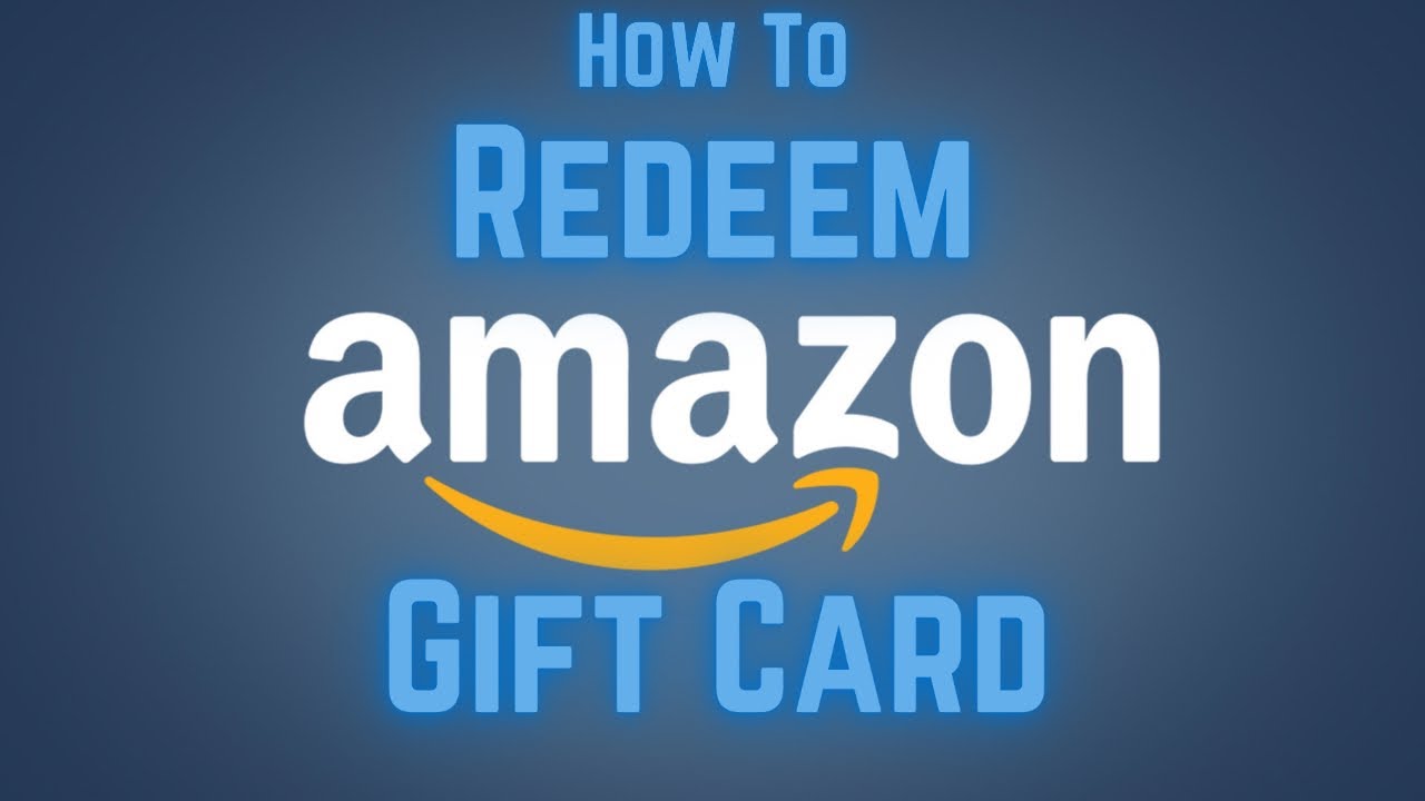 How to Redeem Amazon Gift Card 2020 | Add Amazon Gift Card - YouTube
