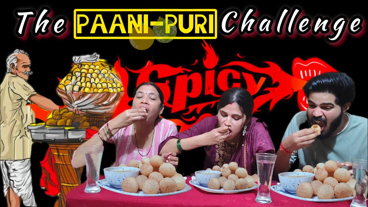 The spicy paani-puri challenge| हारने वाले को मिली सज़ा | Rahul rajput vlogs - YouTube
