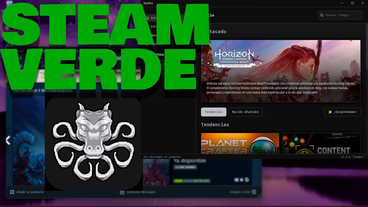 HYDRA: El STEAM VERDE que viene a CAMBIARLO TODO - YouTube