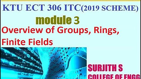 ECT 306 ITC MODULE 3(2019 SCHEME) - YouTube