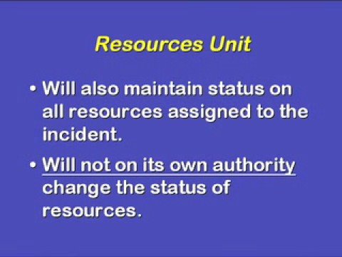 ICS-200 Resource Management Pt 2 - YouTube