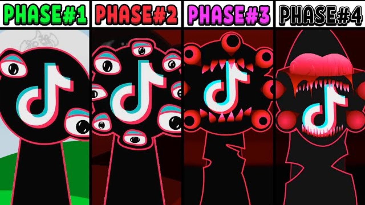 All Phases in New Incredibox Sprunki Oc of Tik Tok: From Phase 1 to ...