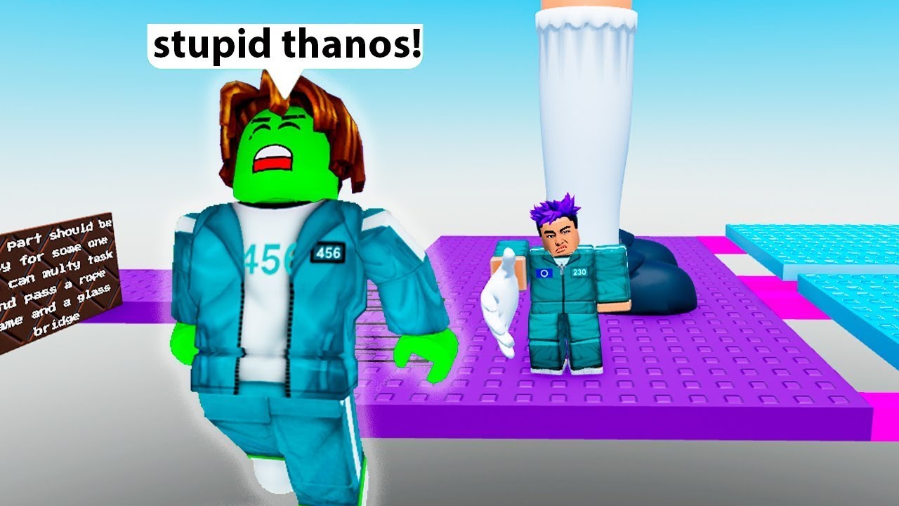 ROBLOX Squid Game Slap Tower Funny Moments #2 - YouTube