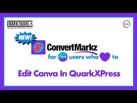 Edit Canva In QuarkXPress! - YouTube
