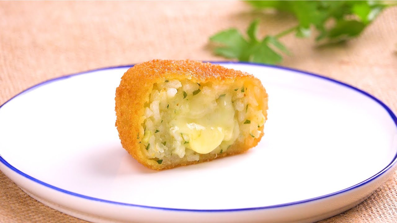 Croquettes de risotto au fromage pour un apéro d'un autre genre. - YouTube