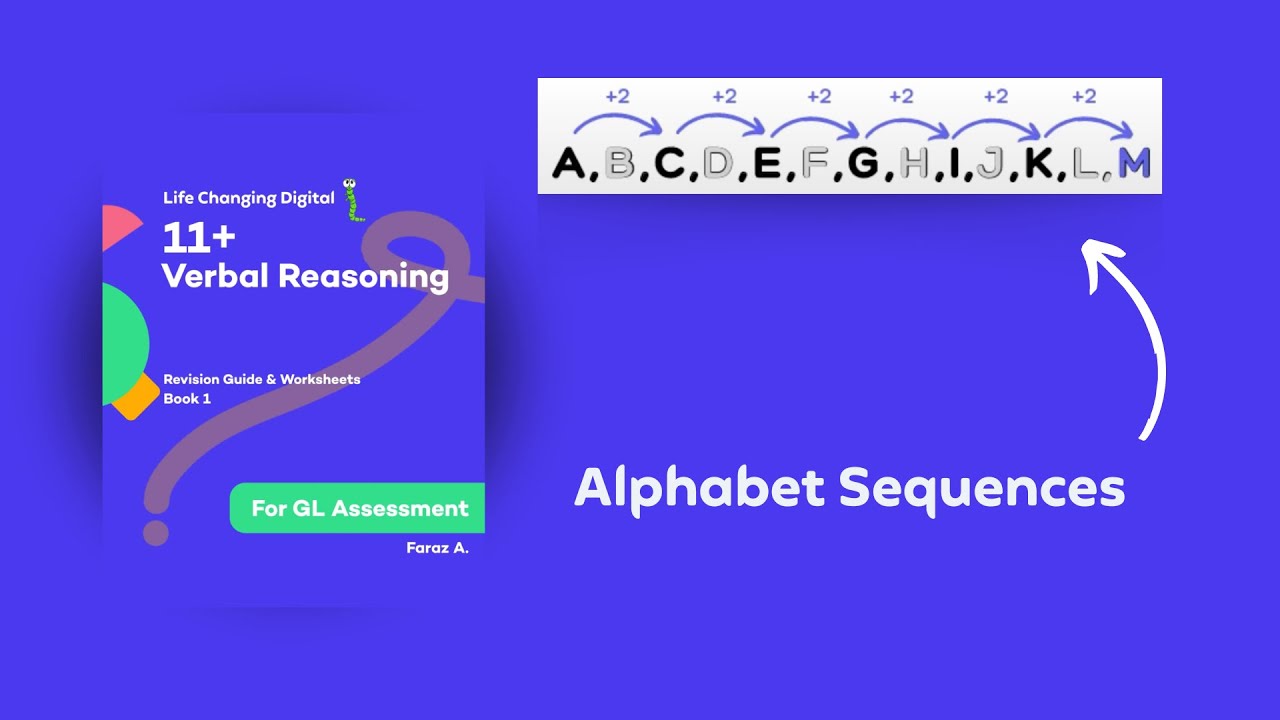 11+ Verbal Reasoning: Alphabet Sequences - YouTube