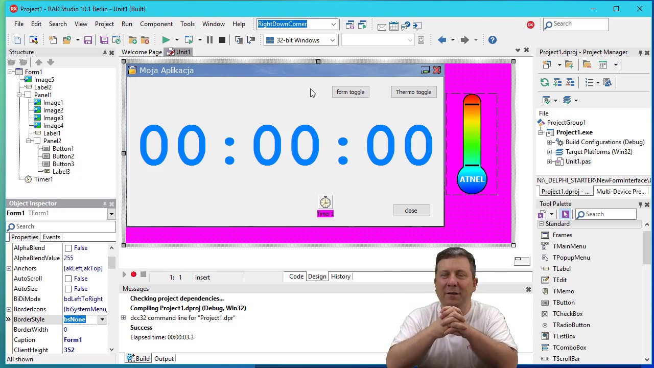 0370 Delphi Tpanel Part02 Youtube