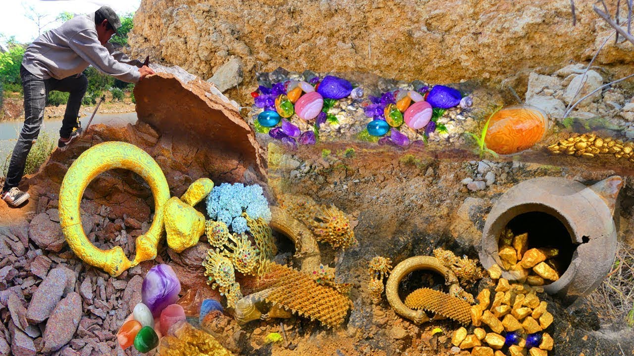 Treasure Hunting! Digging up for Treasure worth million dollar from ...