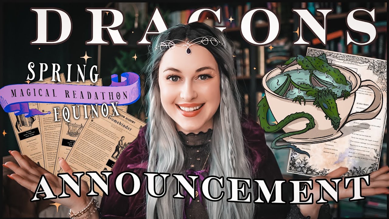 Magical Readathon Spring Equinox 2025 Announcement: Dragon Rescue 🐉 - YouTube