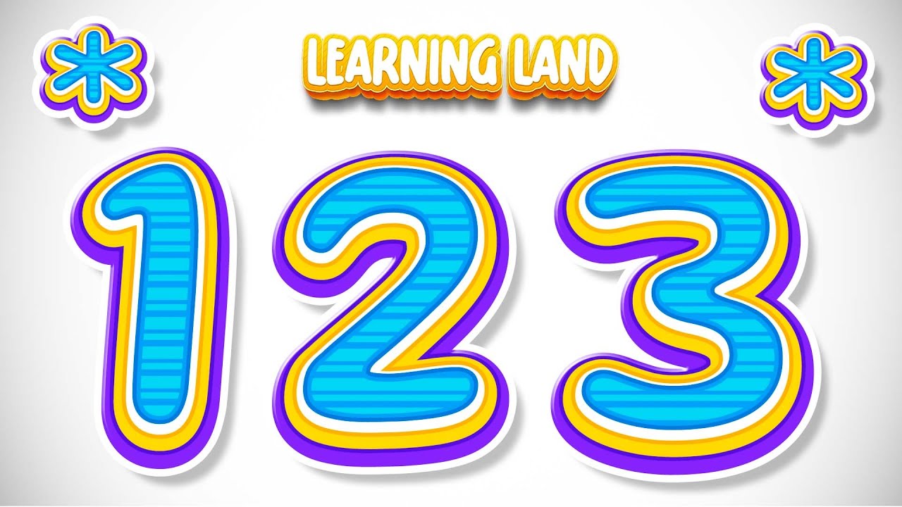 Learning Land: Count to 100 | Numbers for Children | Counting to One ...