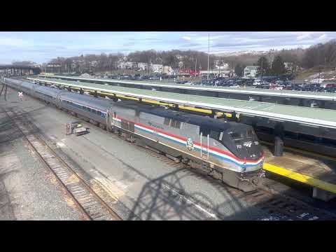 Much more prepared to see Amtrak 290 arrive on track 1 W/ Push/Pull due to bad Wye conditions ...