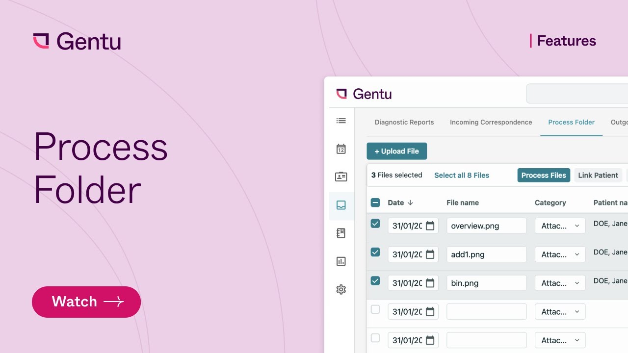 Process Folder in Gentu® - YouTube