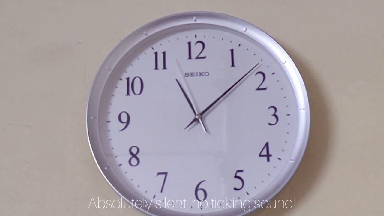 #ASMR Seiko "SILENT" wall clock unboxing.No Tik Tok sound..no noise ...