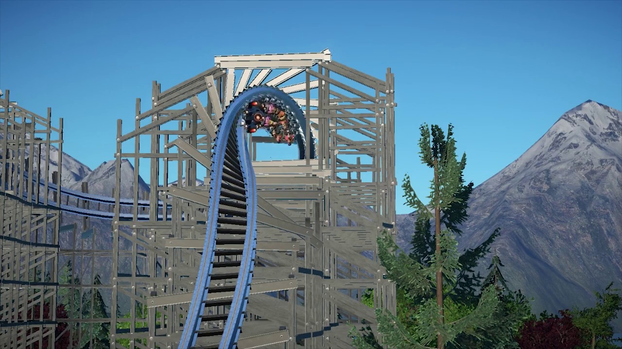Planet Coaster | Twisted Timbers | RMC - YouTube