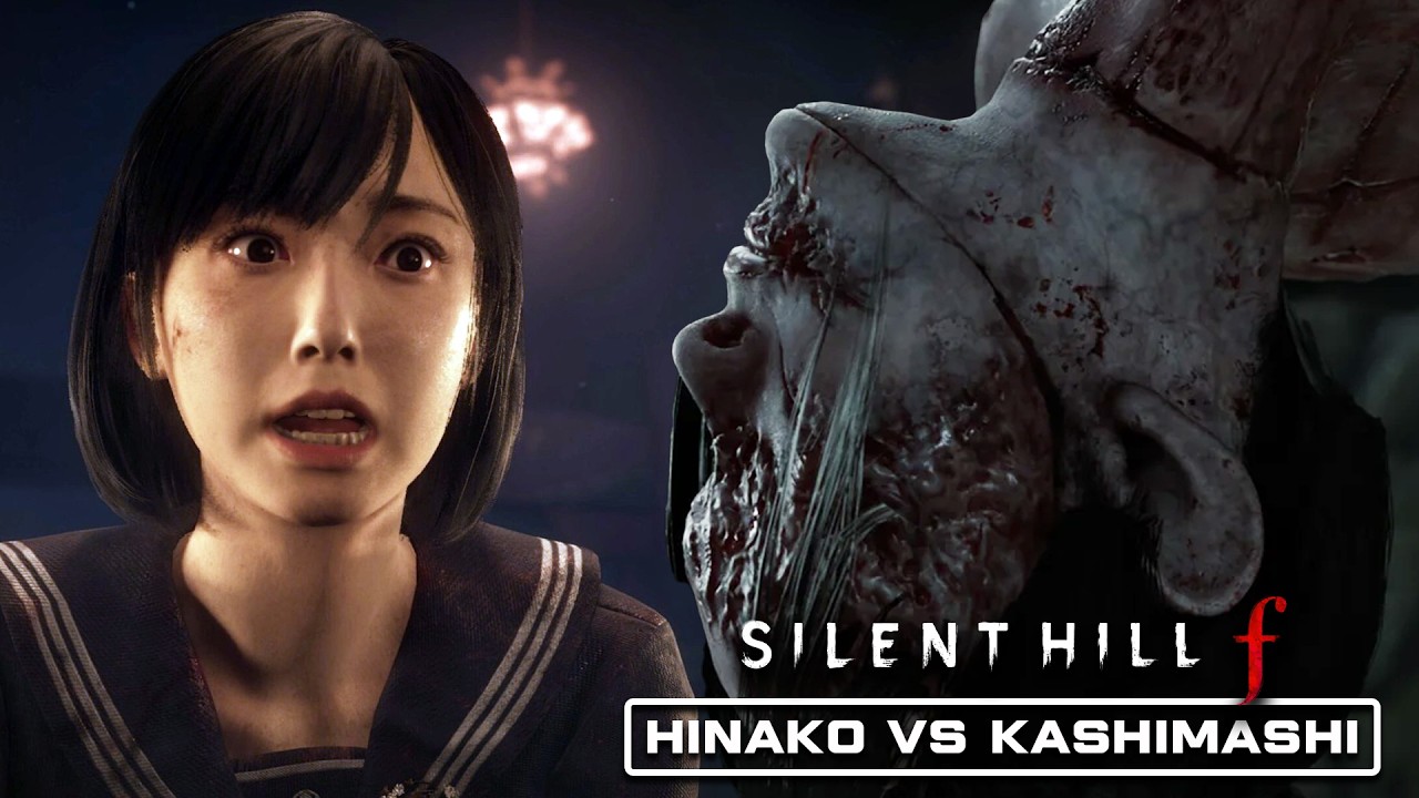 SILENT HILL F | HINAKO VS KASHIMASHI MONSTER サイレントヒルf - YouTube