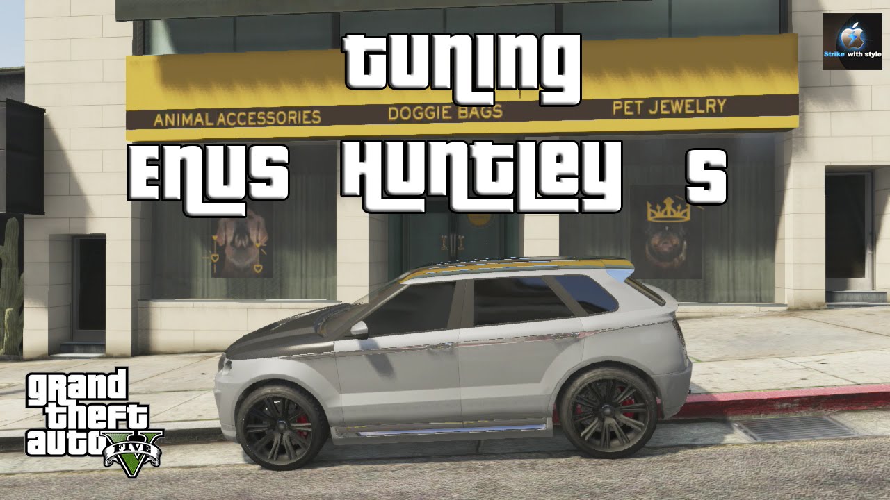 GTA 5 - Tuning Enus Huntley S - YouTube