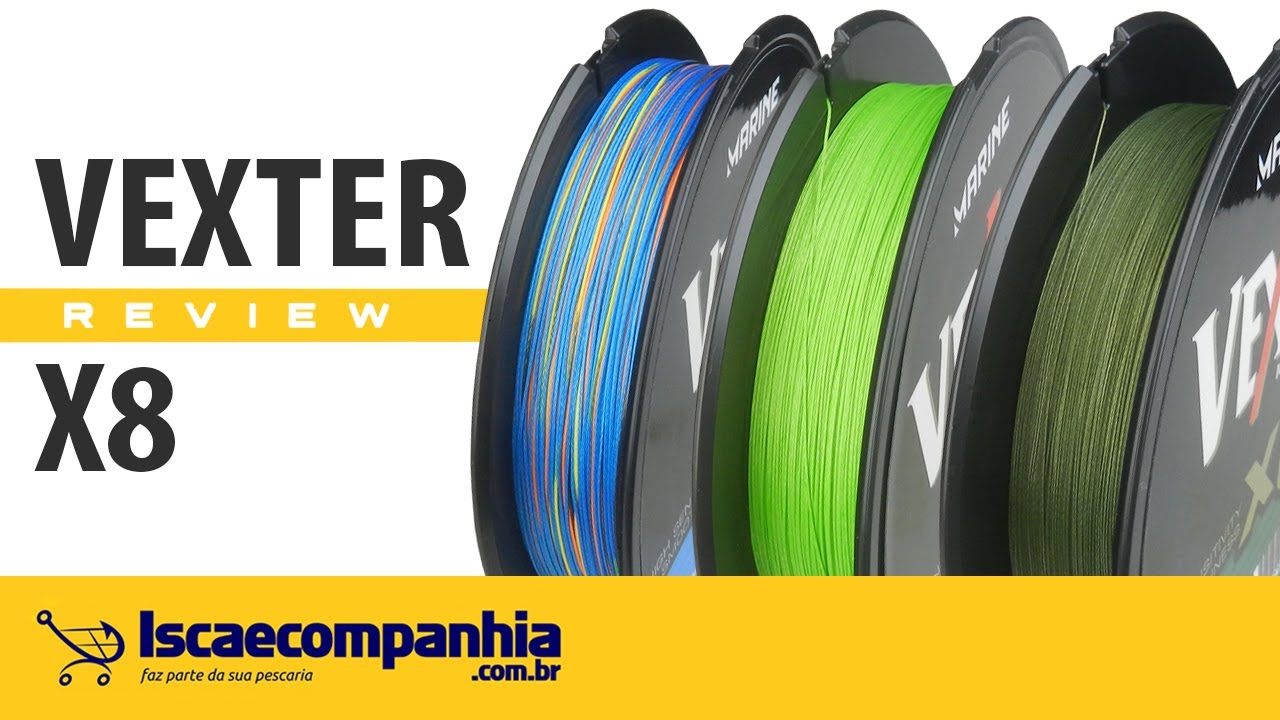 Linha Multi Marine Sports Vexter X8 - REVIEW - YouTube