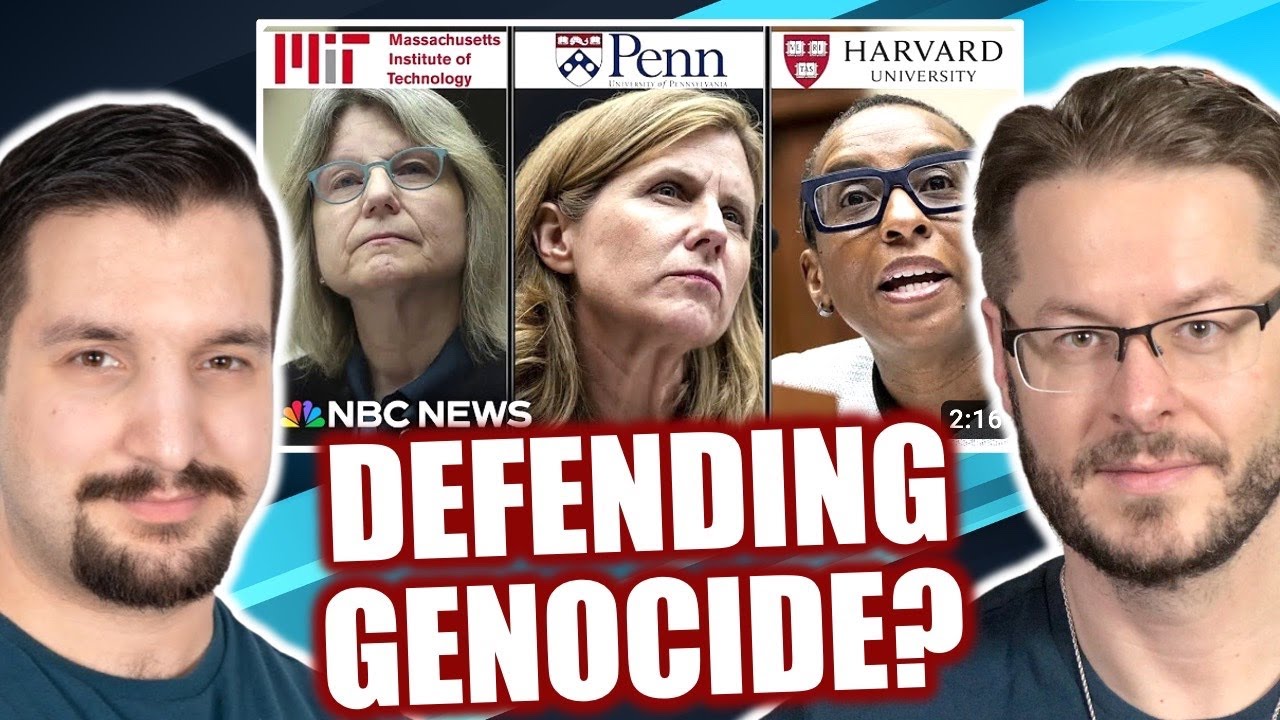 Harvard, Penn, and MIT Say It's Okay to Promote Genocide? - YouTube