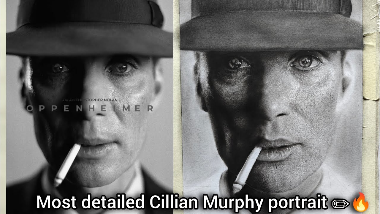 Hyper Realistic Cillian Murphy Portrait ️ | Looks Like a Photograph ‼️ ...