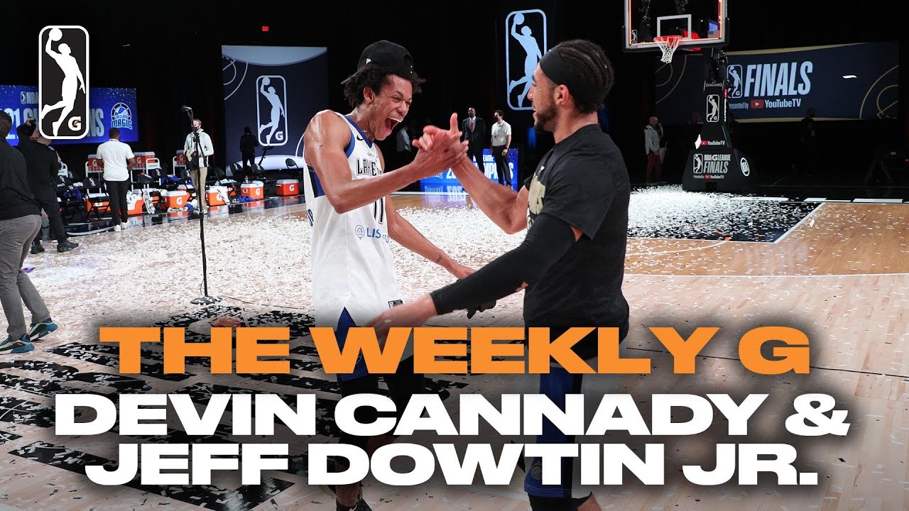 The Weekly G: Devin Cannady & Jeff Dowtin Jr. Full Interview - YouTube