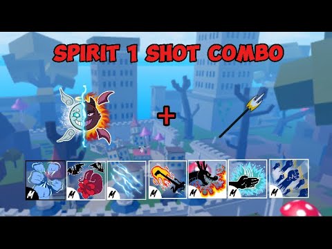 Spirit Combo with all v2 Fighting Styles | Mobile Player / Blox Fruits ...