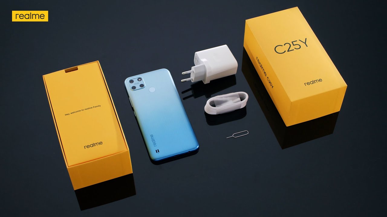 Unboxing of realme C25Y - YouTube
