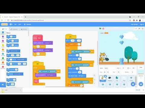 Scratch : ขั้นตอนการ save งานบนเว็บออนไลน์ - YouTube