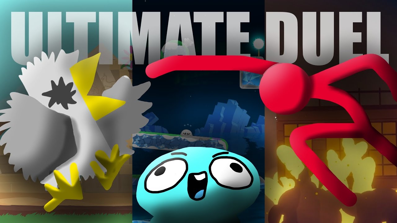 The FUNNIEST 2D Party Game Duel - YouTube