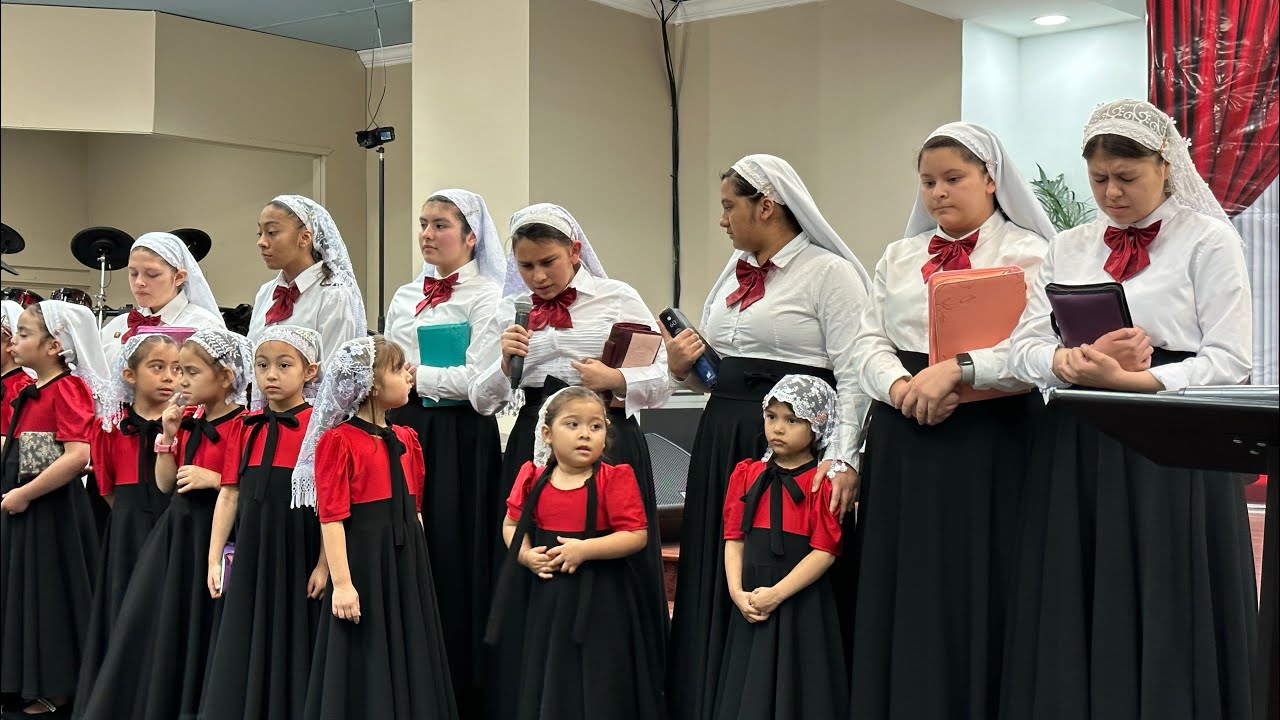 CULTO DIRIGIDO POR LOS JOVENES Y NIÑOS DESDE STERLING VIRGINIA USA (12. ...