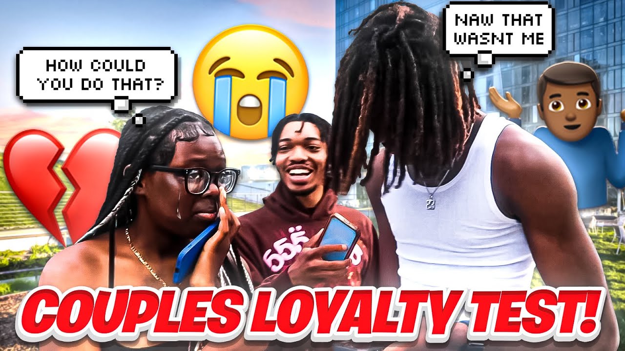 MAKING COUPLES SWITCH PHONES💔😭 *Loyalty Test* PHILLY PUBLIC INTERVIEW ...