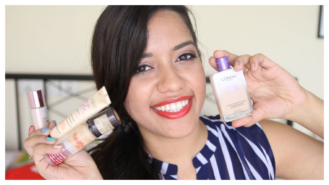 Top 5 Everyday Foundations | Debasree Banerjee - YouTube