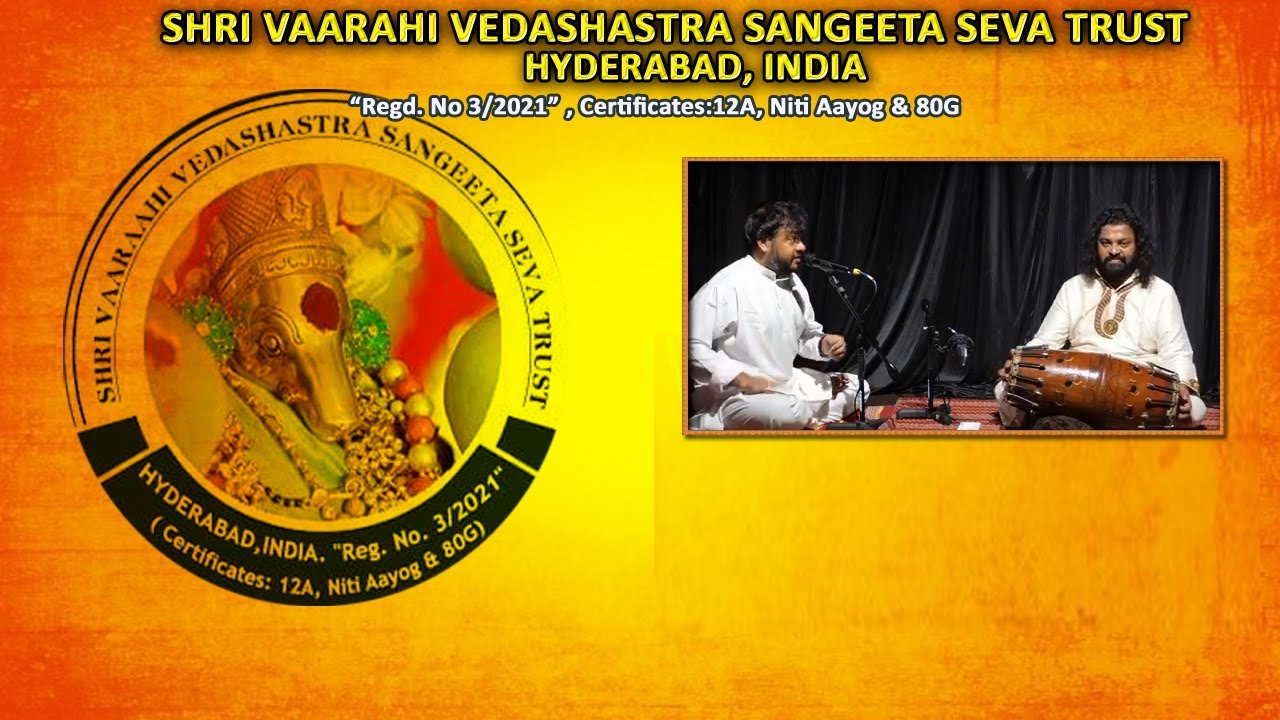 Vaaraahee sangeeta utsavam By Patri Patri Satish Kumar ll #varahitemple ...