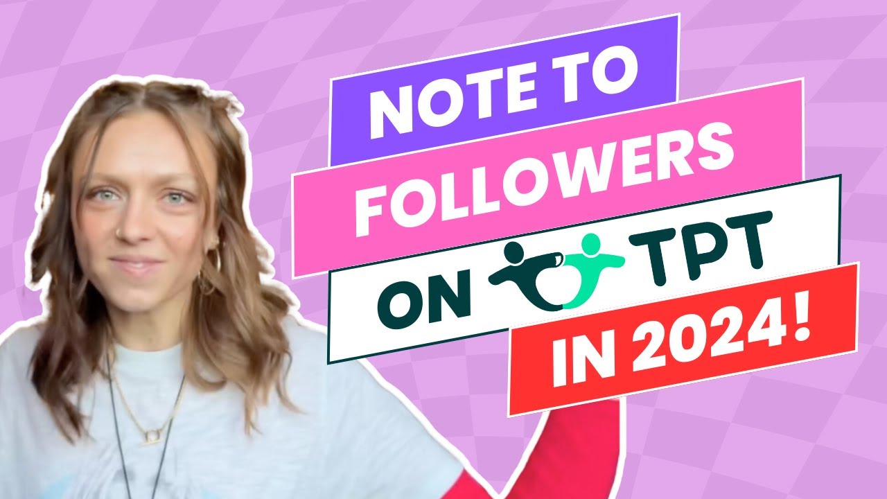 How To Make A Note To Followers On TPT In 2024! - YouTube