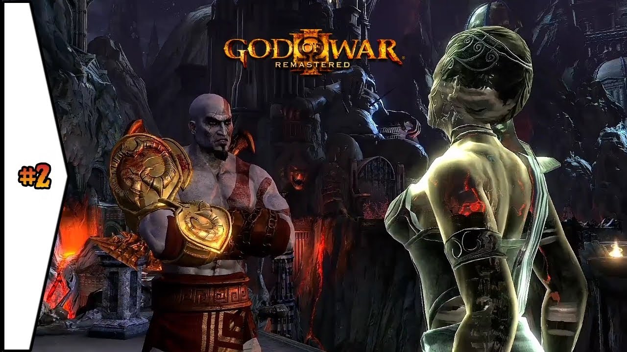 God Of War 3 Remastered Gameplay | Part - #2 KRATOS Meet ATHENA - YouTube